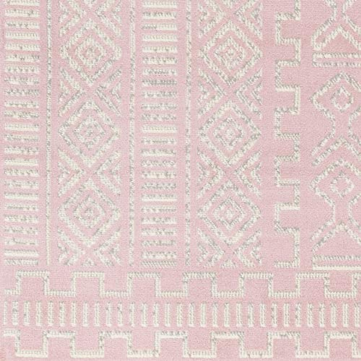 Artistic Weavers Dianne Area Rug 5'3" x 7'3", Pale Pink/Cream