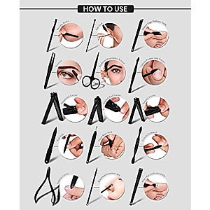 Utopia Care - Professional Stainless-Steel Tweezers Set (4-Piece) and Manicure Kit (15-piece) – Precision Tweezers for Ingrown Hair, Facial Hair, Splinter, Blackhead, and Tick Remover- Women Men Nail