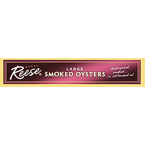 Reese Large Smoked Oysters - 3.7 oz