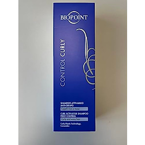 BIOPOINT Anti-Frizz and Anti-Crespo Curl and Wave Shampoo - Hydrating Formula for Defined, Elastic Curls
