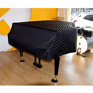PCLOOV-Grand Piano full Cover Waterproof Moisture-proof and Dustproof Grand Piano Protective Cover (160cm/62.9in)