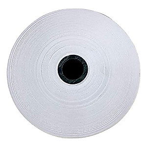 Monroe Systems for Business Single Ply Bond Paper Rolls, Top of the Line, 20 lb.