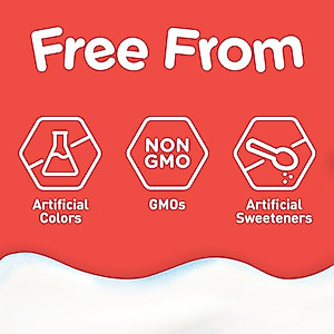 Enfagrow Premium Toddler Nutritional Drink, Vanilla Flavor, Omega-3 DHA for Brain Support, Prebiotics & Vitamins for Immune Health, Powder Can, 32 Oz, Pack of 4