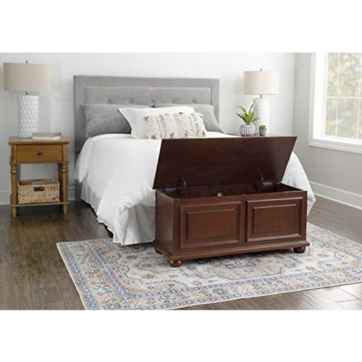 Powell Furniture Chadwick Cedar Chest, Cherry,