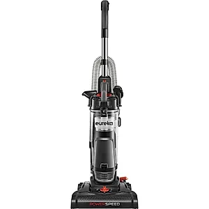 Eureka PowerSpeed Upright Vacuum Cleaner, Black, Silver