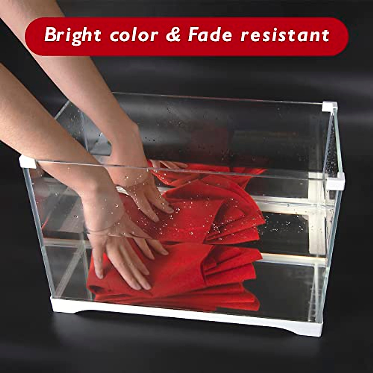 dofopo Red Carpet Runner for Party, 200GSM Thick Red Aisle Runner, 33Ft Non Slip Red Runway Rug for Wedding Ceremony Movie Theme Party Proposal Decorations