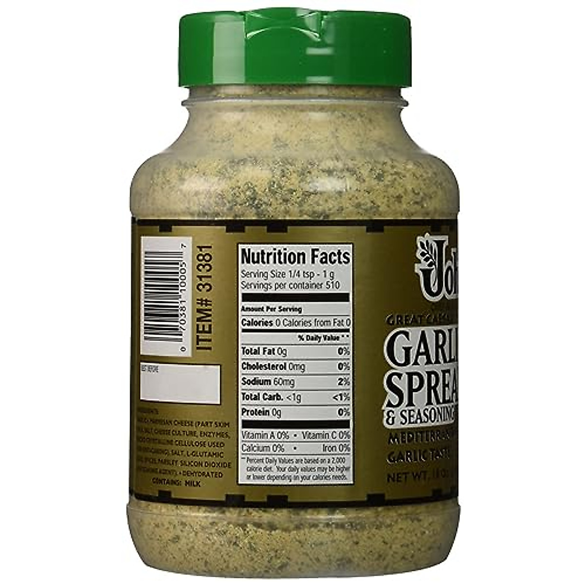 Johnny's Garlic Spread & Seasoning - 18 Oz (2-Pack) by Johnny's