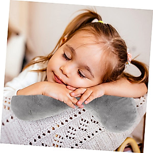 Tofficu Office Tummy Pillow Travel Neck Pillows for Airplanes Airplane Pillow Donut Pillow Headrest Face Cushion Desk Napping Pillow Office Cushion Donut Pillow for Ear Portable Pillow