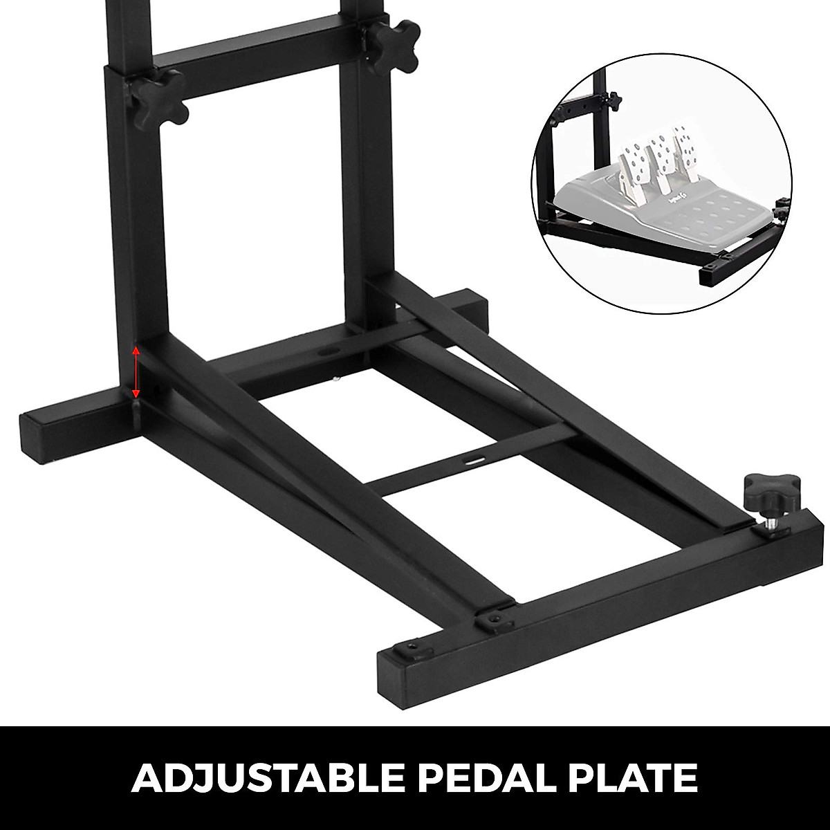 VEVOR G29, G27 and G25 Racing Simulator steering stand GT Racing Simulator steering stand, wheel support and pedal not included