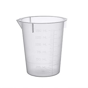 Consolidated Plastics 45381 Disposable Beaker, Polypropylene, 150 mL, 100 Piece