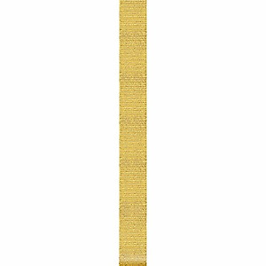 Offray, Gold 362976 Metallic Grosgrain Craft Ribbon, 5/8-Inch x 9-Feet, 5/8 Inch