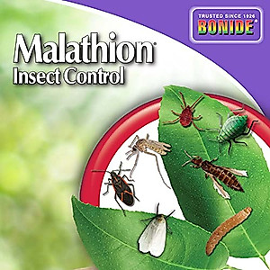Bonide Malathion Insect Control, 8 oz Ready-to-Mix Concentrate Bug & Spider Mite Killer for Outdoor Garden Use