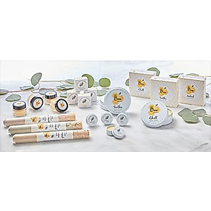 Hand-Rolled Beeswax Votive Candles 4pk - By Little Bee of Connecticut