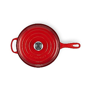 Le Creuset Enameled Cast Iron Signature Cassadou, 3.75 qt., Cerise