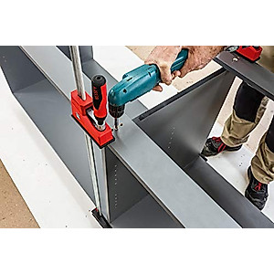 BESSEY KRE3512, 12 In., Parallel Clamp, K Body REVO Series - 1700 lbs Nominal Clamping Force , Spreader, and Woodworking Accessories - Clamps and Tools for Woodworking, Cabinetry, Case Work