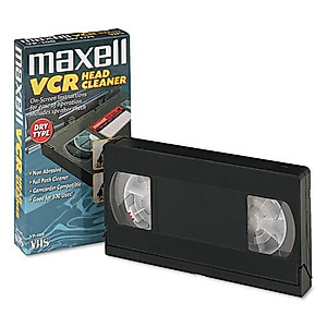 Maxell - Cleaning VHS Tape Cartridge 290058 (DMi EA