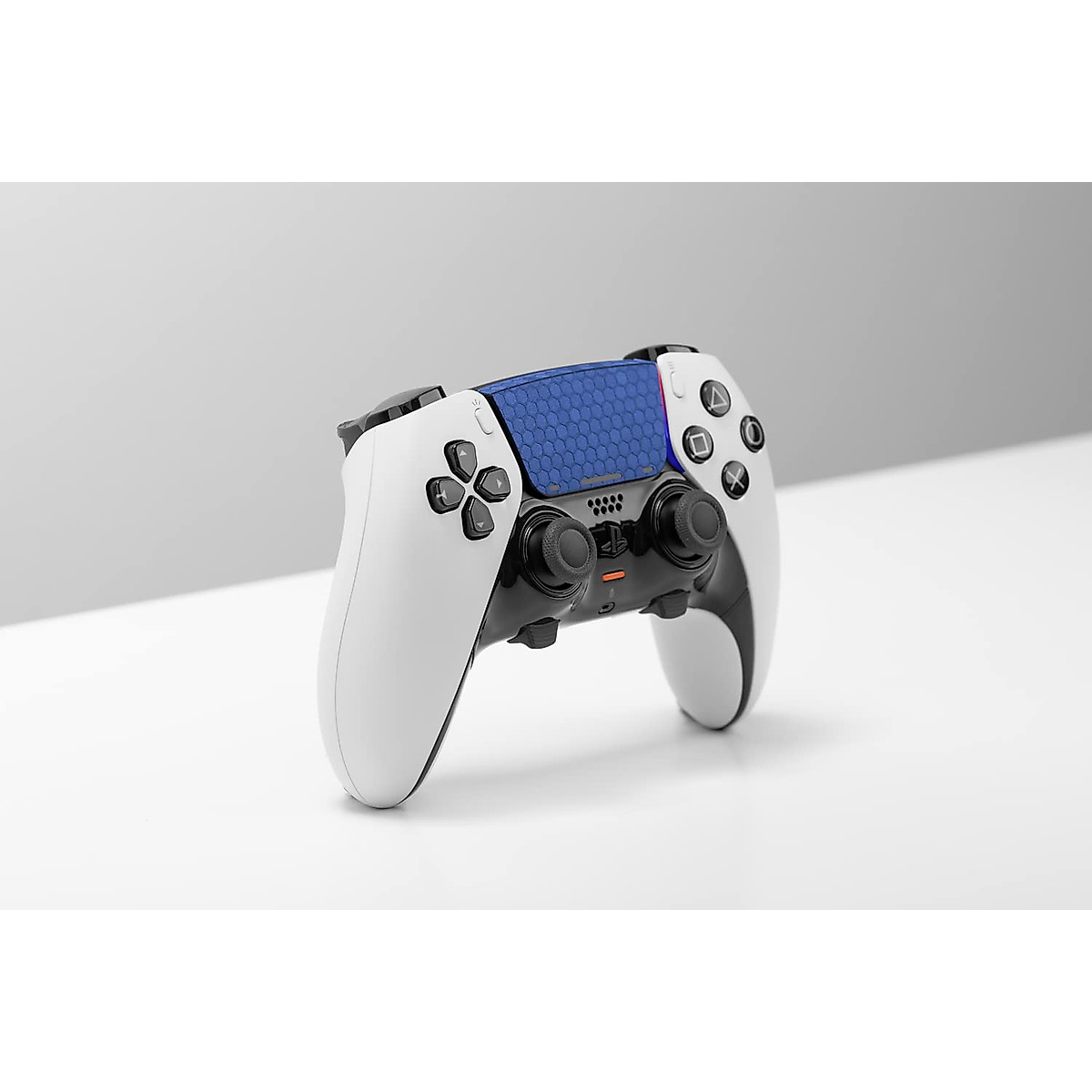 Skin Compatible with Dualsense Edge - TouchProtect Cover to Protect, Add Style, & Enhance your PS5 Dualsense controller's Trackpad with texture! (Hex - Blue)