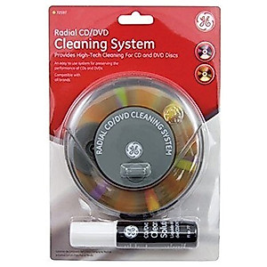 CD/DVD CLEANING SYSTEM by GE MfrPartNo 72597
