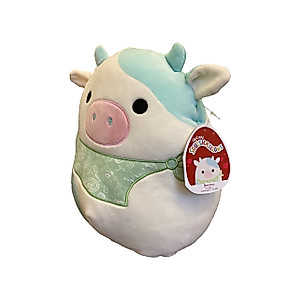 Squishmallows Official Kellytoy Plush 11 Inch (Belana The Cow)