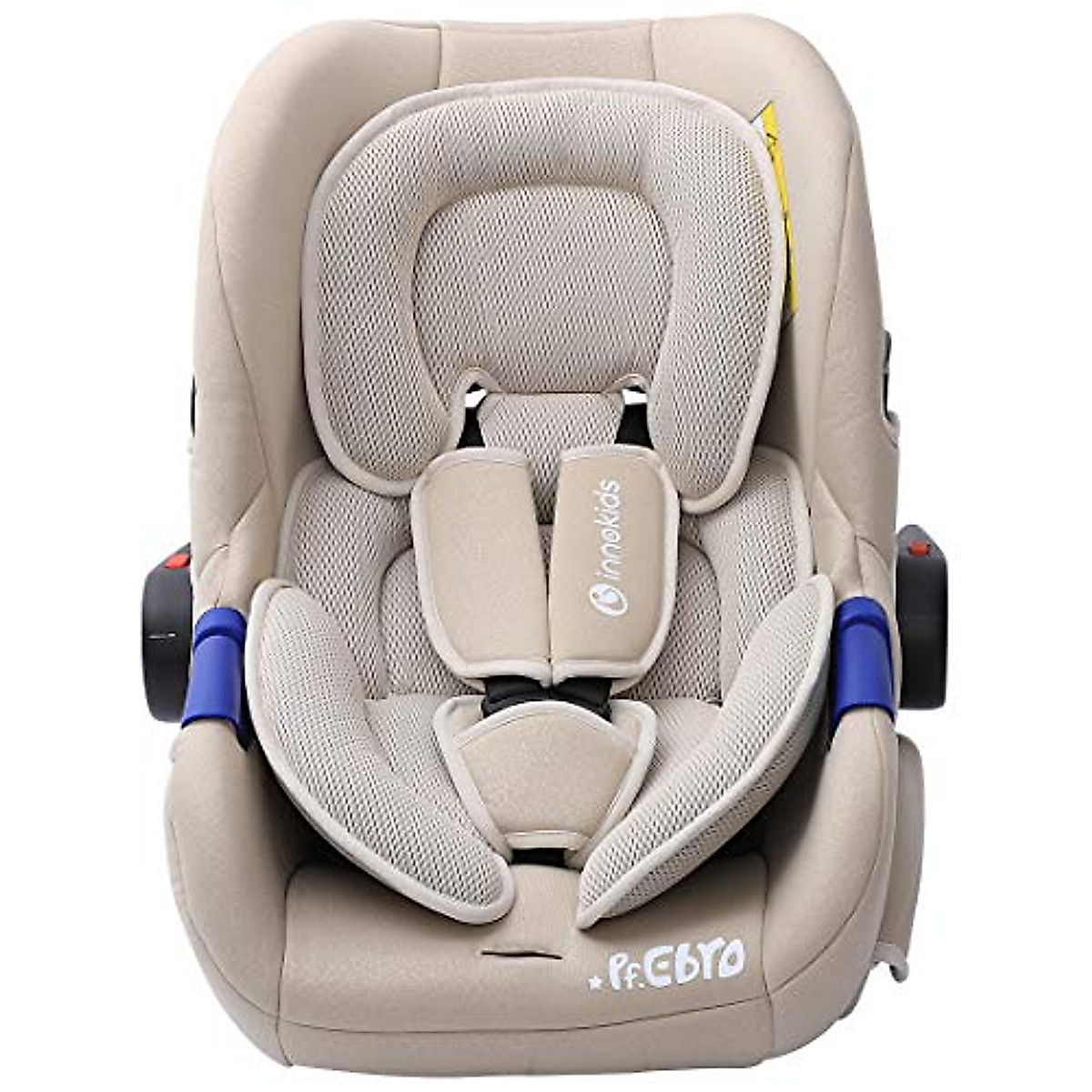 Innokids Head and Body Support Pillow Infant Car Seat Insert for Newborn to Toddler Stroller Cushion for Baby Shower Gifts (Gray)