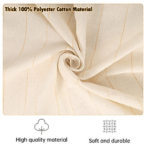 85" x 85" Primary Tufting Cloth with Marked Lines,Monk Cloth Fabric for Punch Needle,Large Overlocking Tufting Cloth,Burlap Tufting Cloth for DIY Rug-Punch Tufting Gun