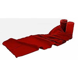 Texsport Fleece Sleeping Bag Liner, Red, 75x32 (15200)