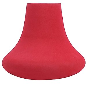 Fishing Rod Butt Cushion, Spherical EVA Practical Fishing Rod Support, Salt Water Resistant Shock‑Absorbing Not Slip Drift Fishing for Boat Fishing(red)