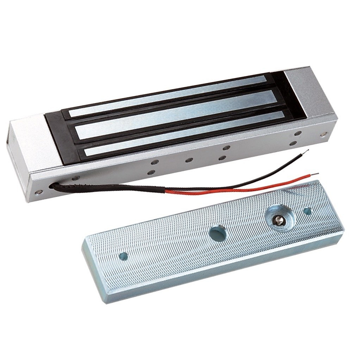 LIBO Stand-Alone Door Access Control System Kit Set with 180kg/350lbs Electric Magnetic Lock, DC12V/3A Power Supply, Door Exit Release Button, 10pcs RFID EM ID Keyfobs