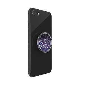 ​​​​PopSockets Phone Grip with Expanding Kickstand, PopSockets for Phone, Tidepool PopGrip - Galaxy Purple
