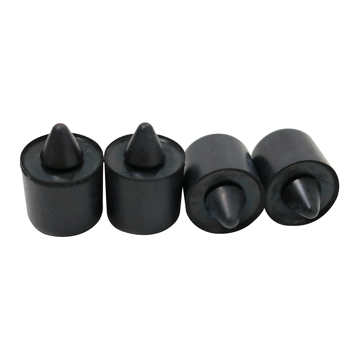 16.5MM Automotive Exterior Rubber Bumpers Stop Cushion Repair Set fit for Ford F150 Ranger 2004-2011 Lincoln W705903S300 W705903-02SAR1201ABK 4Pack