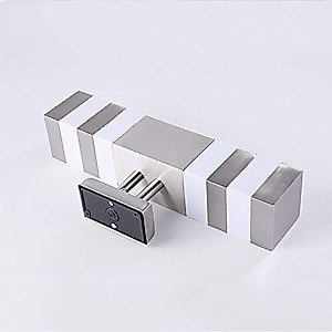 PEHUB 10W LED Outdoor Wall Light Fixture, Stainless Steel Exterior Wall Mounted Sconce, Outdoor Wall Lamp Up/Down Lights Wall Mount Light, patio balcony garden waterproof wall lantern Exterior Light F