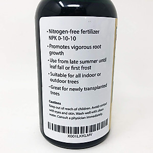 Uncle Bill's 0-10-10 Fall Fertilizer - Used During The Fall and Winter Months, Does Not Promote Foliage Growth + Keeps The Tree's Root System Healthy and Aids in Flowering