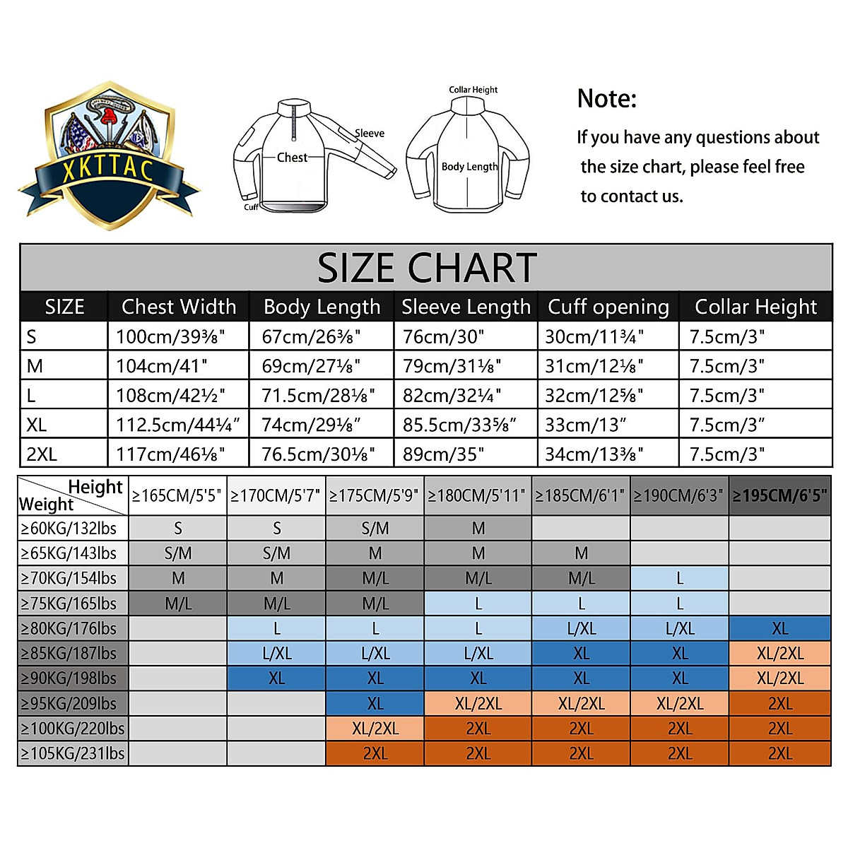 XKTTAC G3 Combat Tactical Shirt for Men with 2-4 Pockets Airsoft-Military-Paintball-Camping Gear Multicam Army BDU TOP Security Clothes（Black/2 Pockets，M）