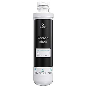 Avalon A4FILTER, NSF Certified Single Stage Filter & AVALONFILTER 2 Stage Replacement Filters Branded Bottleless Water Coolers NSF Certified, 2 Count (Pack of 1), White