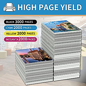 Remanufactured for Xerox C310 C315 Toner Cartridge Toner Replacement for 006R004356 006R004357 006R004358 006R004359 (4 Pack)