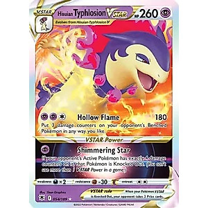 Hisuian Typhlosion VSTAR - 054/189 - Ultra Rare - Sword & Shield - Astral Radiance