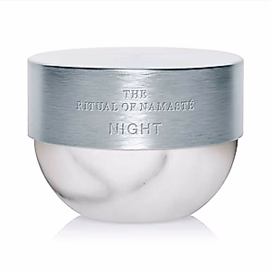 RITUALS Namaste Natural Hydrating Overnight Cream - Hydrating & Refreshing Face Cream with Hyaluronic Acid, Holy Lotus & Indian Rose - 1.6 Fl Oz
