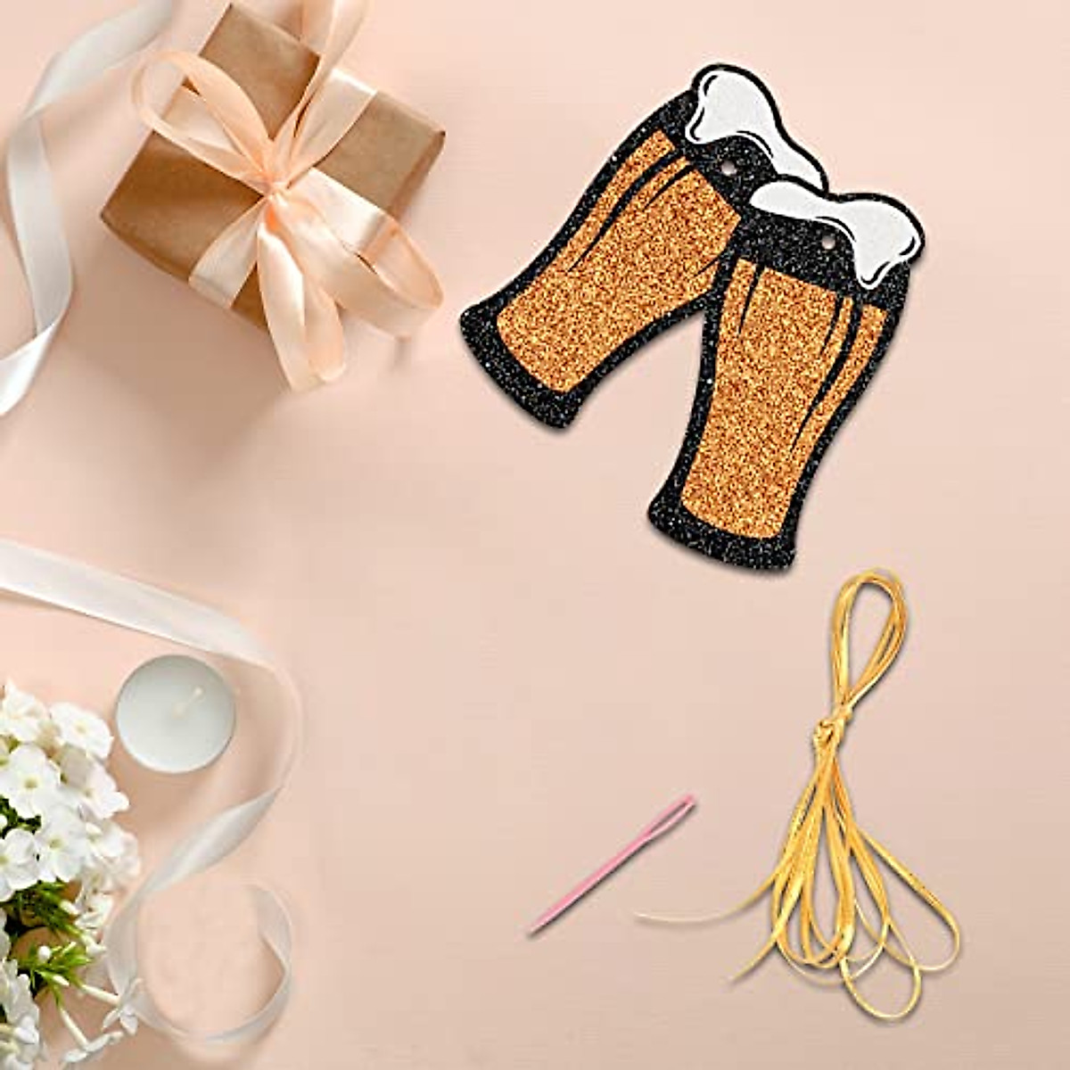 Cheers and Beers Banner, Birthday Wedding Party Garland Banner, Happy Retirement Hanging Party Supplies, Bridal Shower / Bachelorette / Anniversary Party Favors