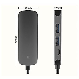 SHYPT Hub USB C Hub Adaptador 4 Em 1 para USB 3.0 Compatível para para Switch USB-C Tipo C 3.0 Divisor
