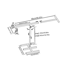 ikare Manual Trash Compactor, Waste Recycling Hand Tool for Outdoor, Touchless Trash Bin Compactor for 120-660L Wheelie Bins, Iron Compacting Trash Can