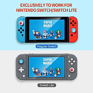 Screwdriver Kit for Nintendo Switch – 10 in 1 PRO S2 Steel Triwing Y00 Repair Tool Set with Thumb Caps, Tweezers, Cleaning Brush, Opening Accessories for Switch/Switch Lite JoyCon Joy-Con Controller