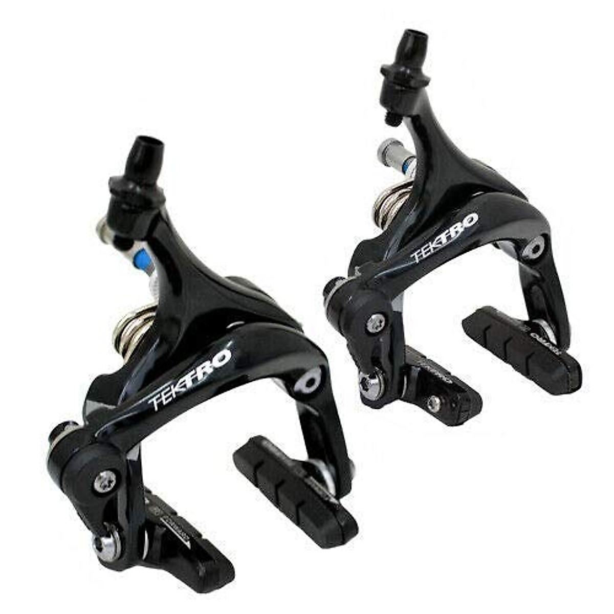 TEKTRO R526 Dual Pivot Caliper Brake Set 39-54mm Designed for 28C tire, Black, MH1850-B