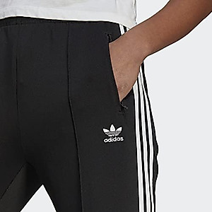 adidas Originals womens SST Track Pants Primeblue Black/White 4X