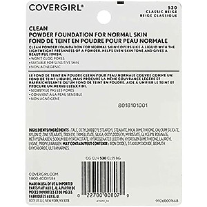 CoverGirl Simply Powder Foundation, Classic Beige [530] 0.41 Ounce