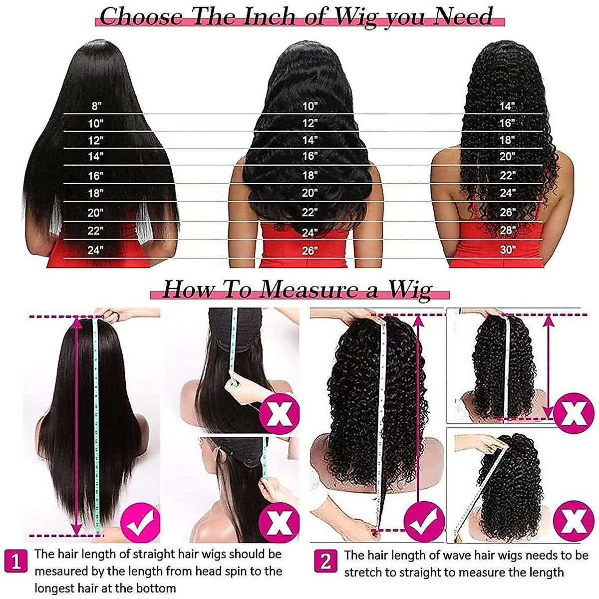 Rebasar Deep Wave Headband Wig Human Hair 14 Inch Curly Headband Wigs for Black Women Human Hair Glueless None Lace Front Wig Brazilian Virgin Hair Wear and Go Wigs 150% Density Natural Black Color