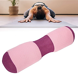Yoga Bolster, Yoga Waist Pillow Lumbar Vertebra Pelvis Correction Bolster Cushion Memory Foam Block, Sturdy Yoga Cushion, Correct Lumbar Pelvic Til