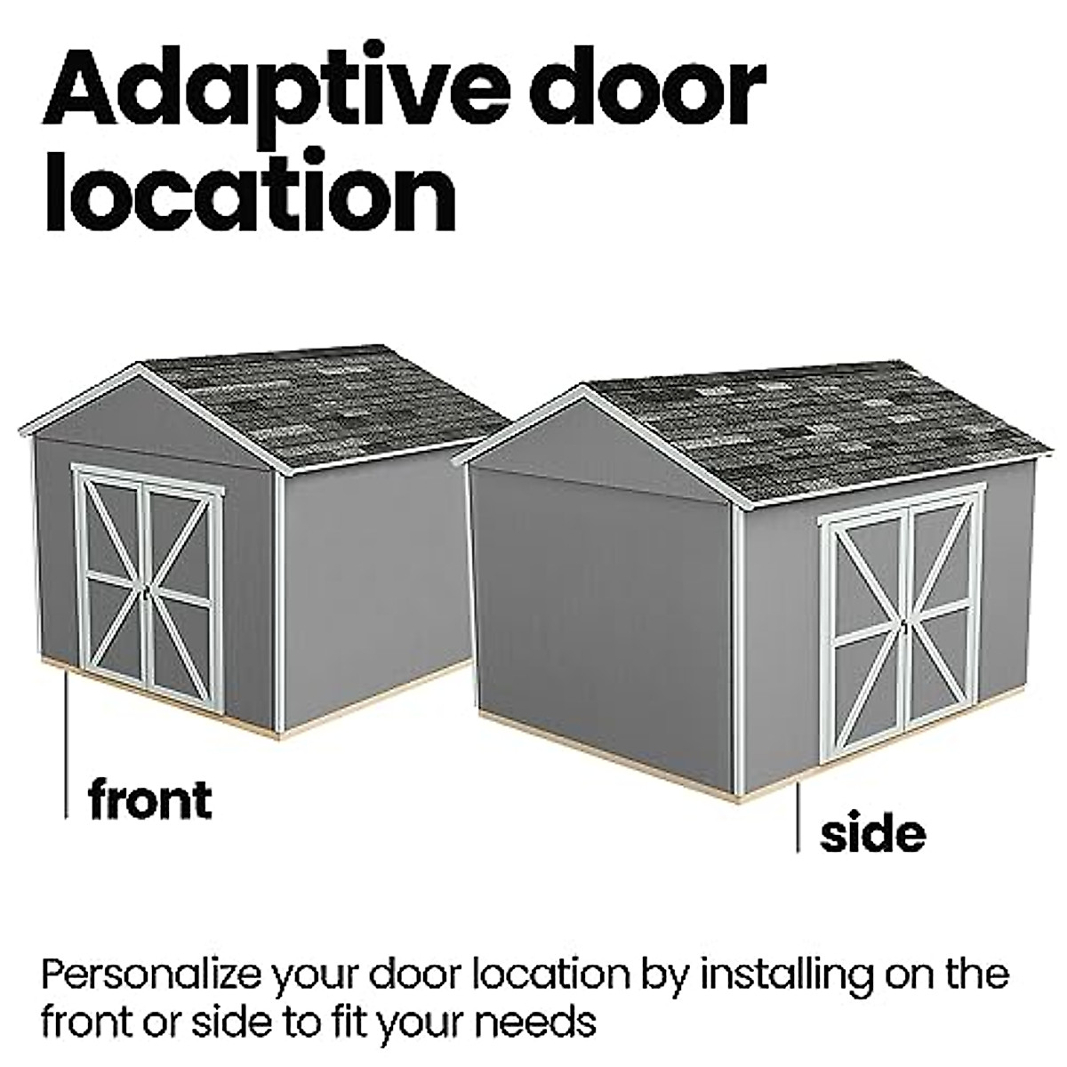 Handy Home Products Astoria 12x24 Do-It-Yourself Wooden Storage Shed