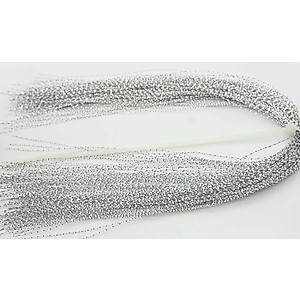 10 Packs Crystal Flash Fly Tying Material Hook Lure Flash Flies Decorating Holographic Tinsel Krystal Flashabou Sparkle Dry Streamer for Fishing Lure Dry Flies Making Supplies