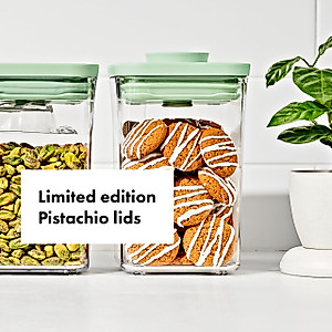 OXO Good Grips 3-Piece POP Container Set with Mini Scoops - Limited Edition Pistachio