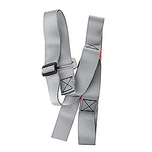 freneci 83-130cm Fully Adjustable Boarding Ladder for Inflatable Boat Dinghy Sailing